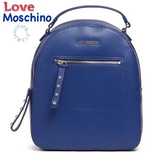 Love Moschino | Bags | Love Moschino Chainlink Strap Backpack Dustbag ...